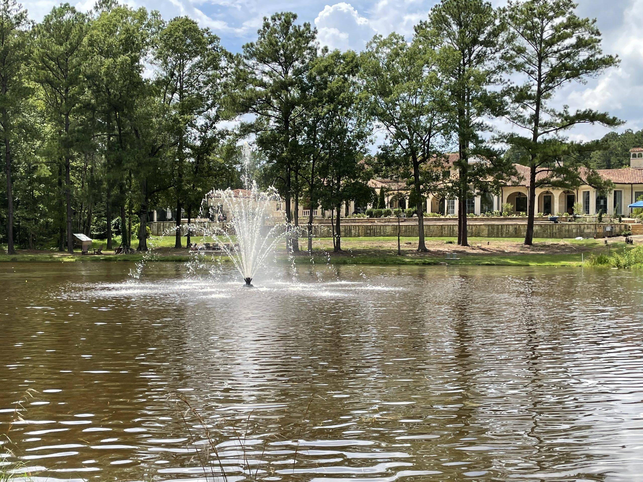 Comprehensive Pond Analysis and Fountain Installation